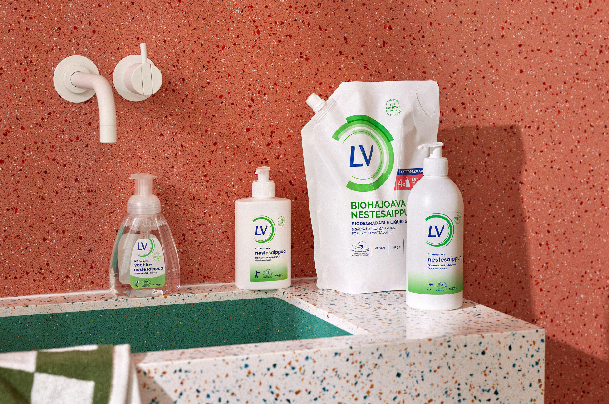 Water and LV Biodegradable Liquid Soap are an unbeatable pair for hand ...